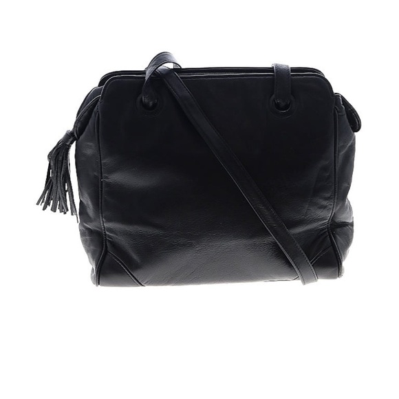 Ashriel | Bags | Ashriel Black Leather Shoulder Bag | Poshmark